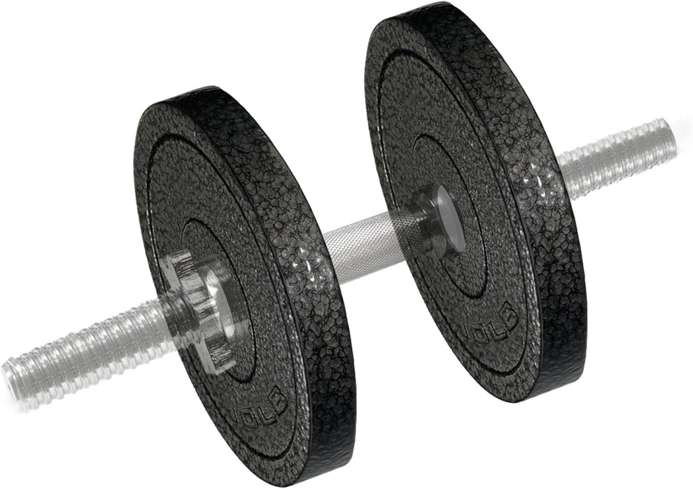 Fitvids 1" Standard Dumbbells Weight Plates for 1-inch Dumbells Bar, A